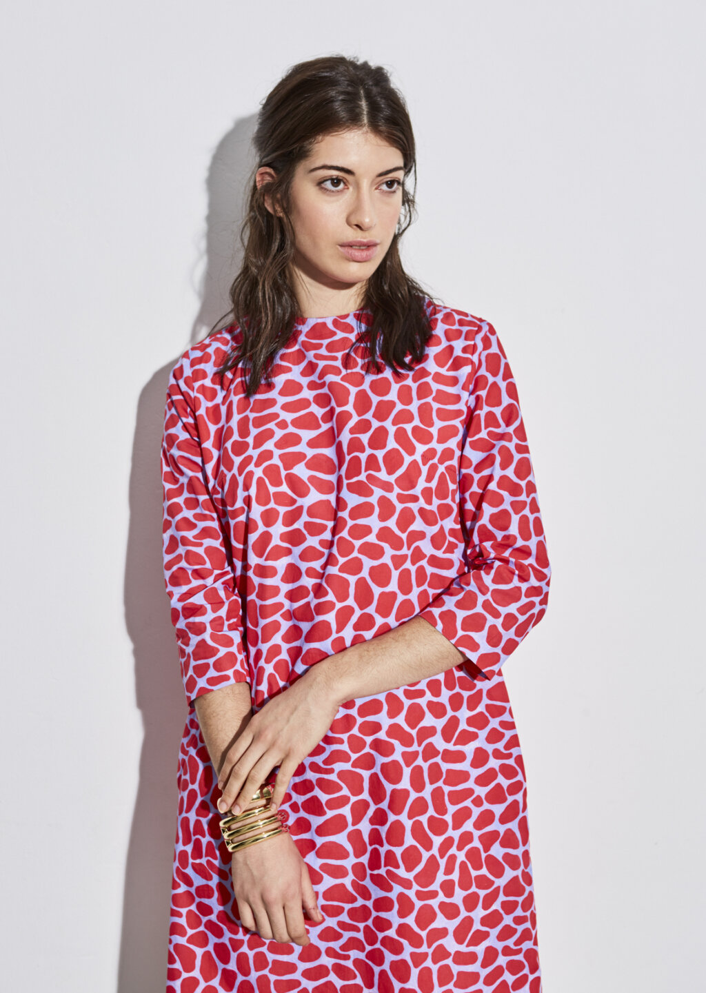 RED STONE DRESS - Lavina Peswani